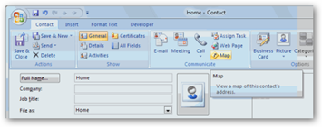 Outlook Add Ins – Map Your Calendar Meetings, Events and Contacts in ...